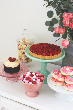 Valentine's Day Dessert Table | At Home In Love